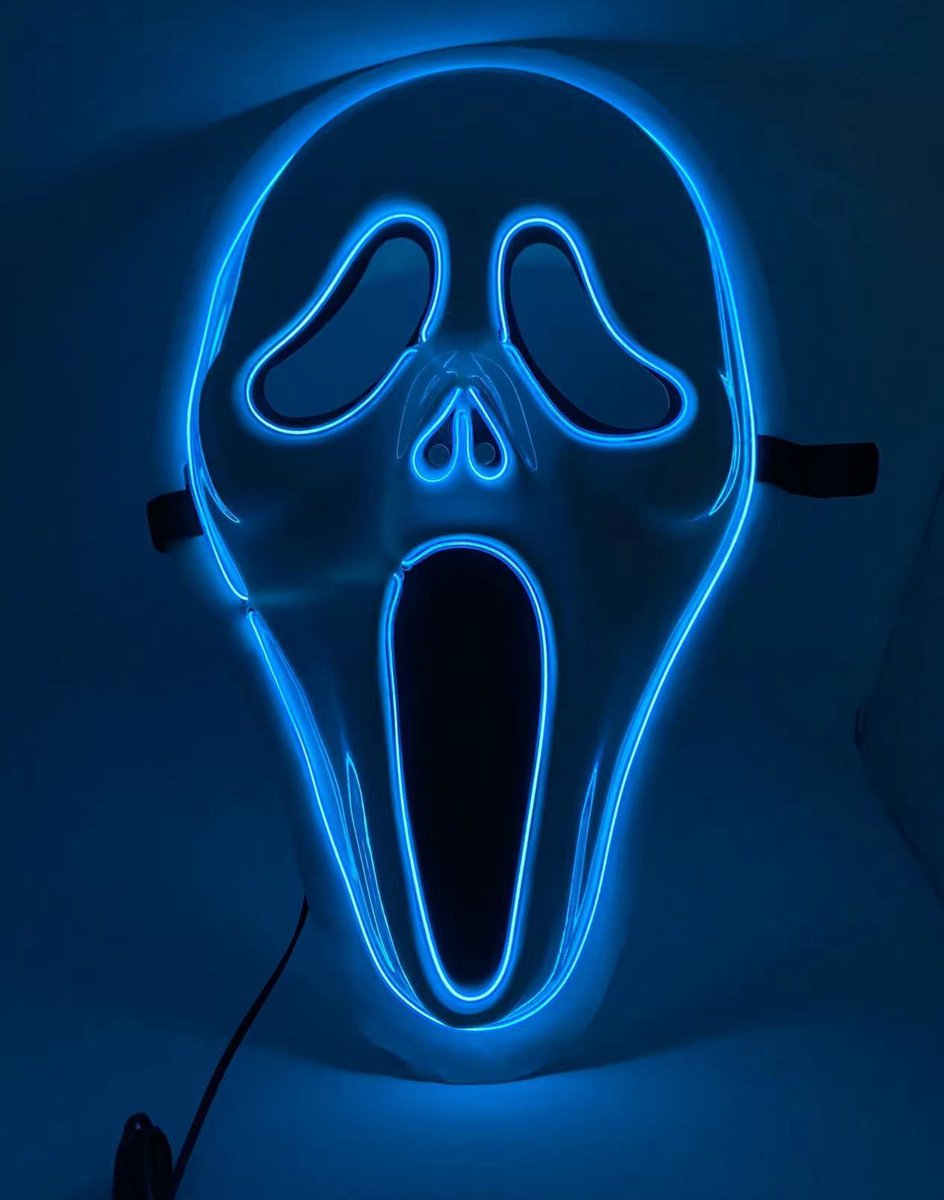 Scream Masker - LED Ghostface - Halloween Masker - Enge Masker ...