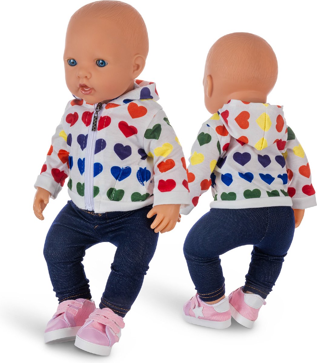 Isa's Friends® - Poppenkleding - Kleertjes geschikt voor o.a. BABY born ...