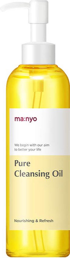MANYO Pure Cleansing Oil - Korean Beauty Skin Cleanser - 200ml | bol