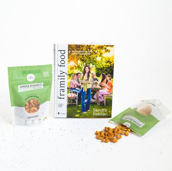 XAVIES - GIFTBOX - SANDRA BEKKARI FRAMILY FOOD BOOK - HEALTHY SNACKS ...