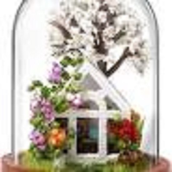 Miniatuur bouw - bouwpakket - Miniature scene onder mini stulp - Mini ...