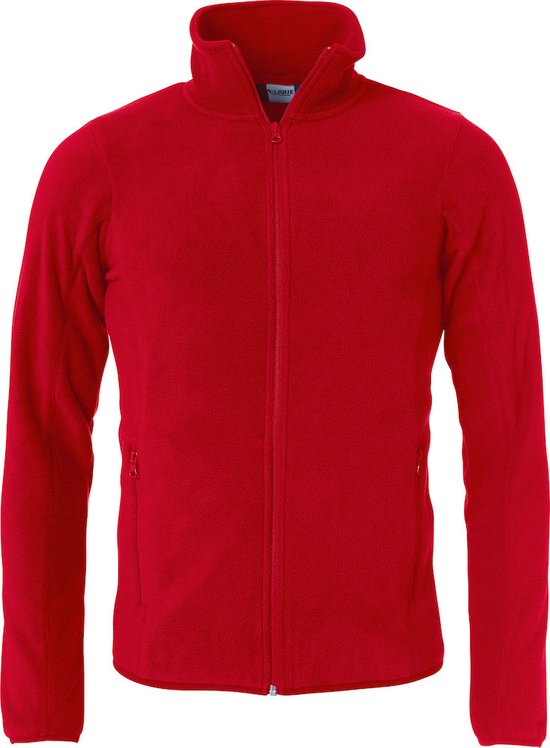 Clique Basic Polar Fleece Jacket 023901 - Rood - XL | bol