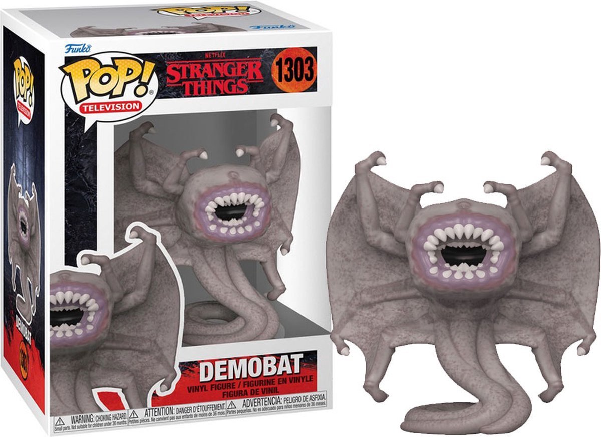 Funko Demo-bat - Funko Pop! TV - Stranger Things Series 4 Figuur - 9cm ...