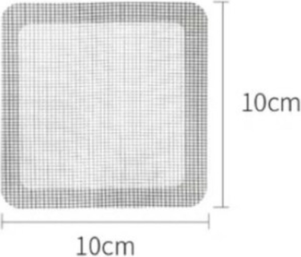 3 Strips Gaas - 10x10cm - Gaas tegen insecten - Zelfklevend Gaas ...