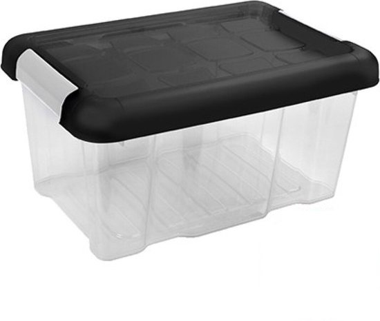 Hega Hogar Opberg box/opbergdoos - 5x - 5 liter - 30 x 20 x 14 cm ...