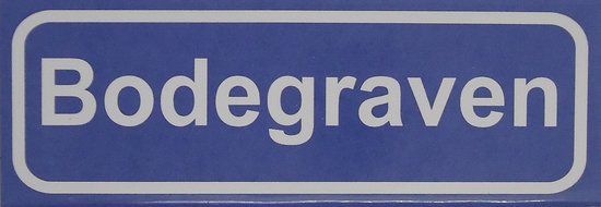 Koelkast magneet plaatsnaambord Bodegraven. | bol.com