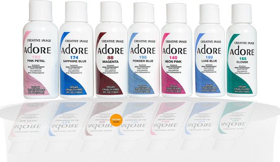 Coloration capillaire semi- Permanent Adore Shining Clover-165 | bol.com