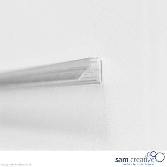 Zelfklevende Poster Strip Transparant A1 594mm Set 10 stuks ...