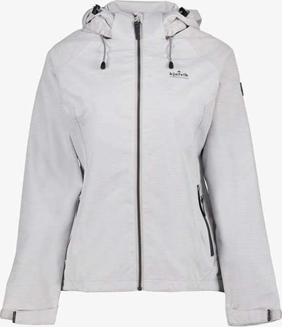 Kjelvik dames outdoor jas waterbestending - Wit - Maat XL | bol