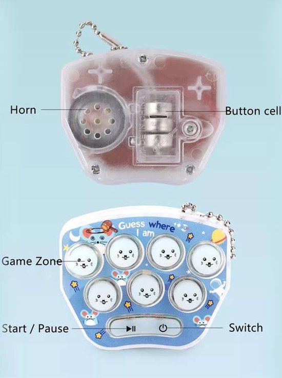 Vitaneo Whack a mole - speelgoed - vaardigheden- licht en geluid ...