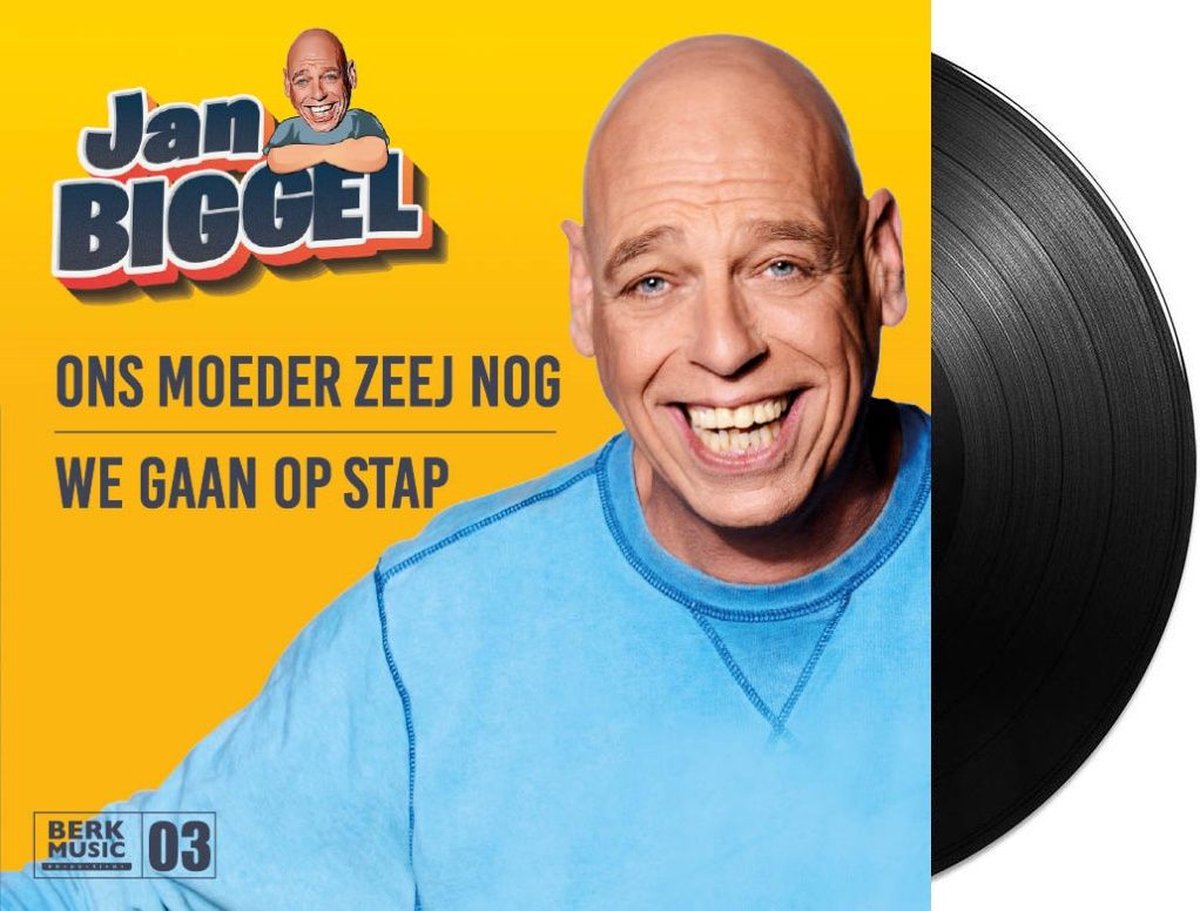 Jan Biggel - Ons Moeder Zeej Nog / We Gaan Op Stap - Vinyl Single, Jan ...
