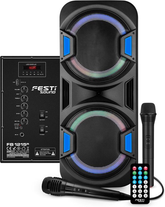 FESTI - Party Speaker FB1215R | bol