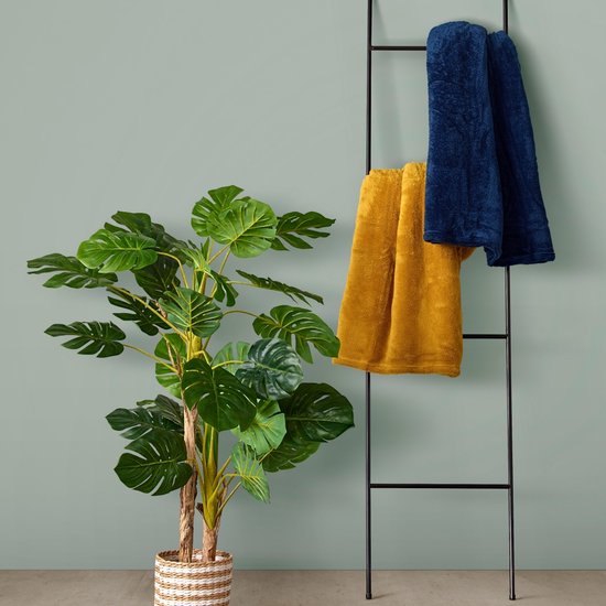 Plaid - Justin - Geel - Polyester | bol