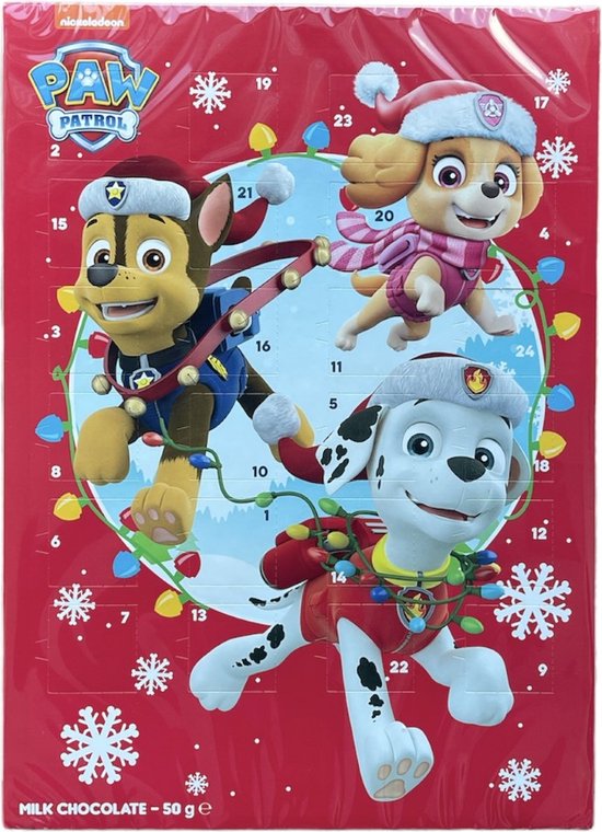 Adventskalender 2022 Paw Patrol - Paw Patrol Adventskalender Kinderen - Pakket -... | bol.com