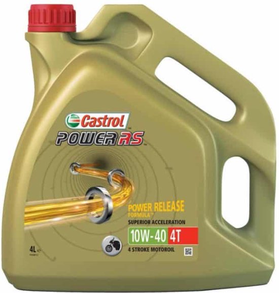 Castrol Power RS 4T 10W40 | 4 Liter | bol