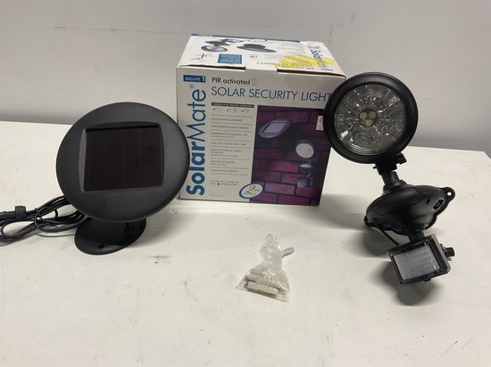 Solarmate - PIR Activated - Outdoor Wandlamp - Buitenlamp Zonne-energie ...