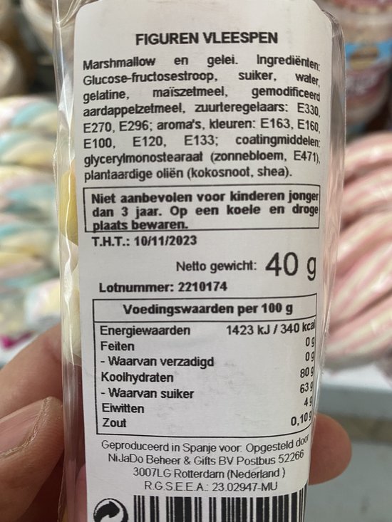 Mallow spek (spies) kebab 40 gram -lolly- | bol.com