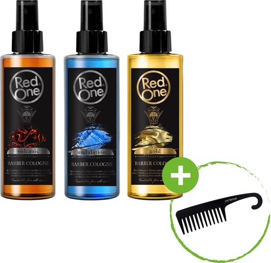 3-pack Mix Voordeelbundel Red One Eau de Cologne 150ml + Cosmeticall ...
