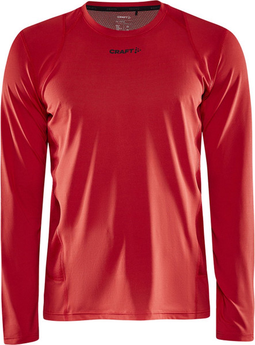 Craft Adv Essence LS Tee Heren - Sporttruien - rood - Mannen | bol.com