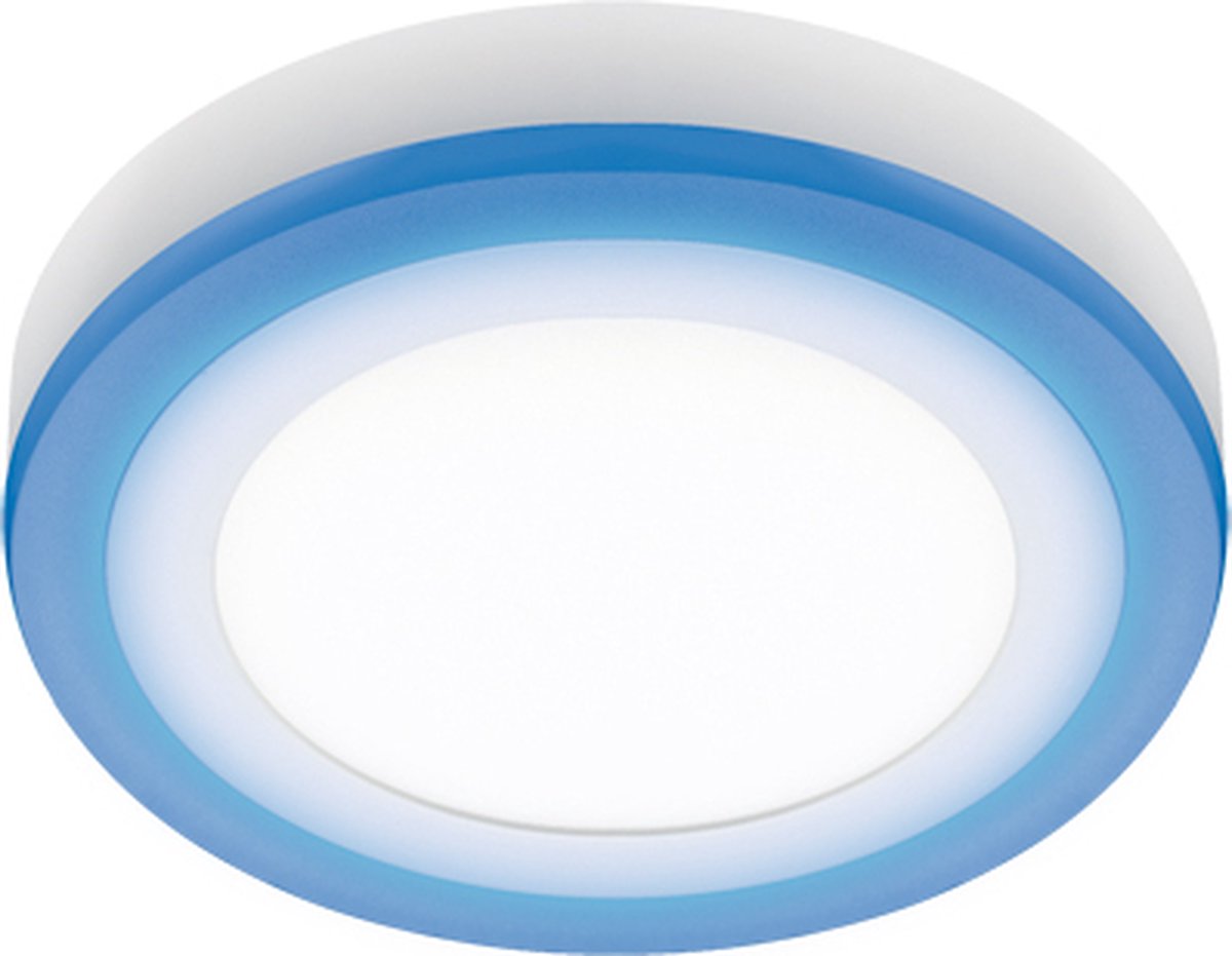Strühm Dubbele Kleur (Wit & Blauw) Plafonnière 12W (76W) - Wit - Koel ...