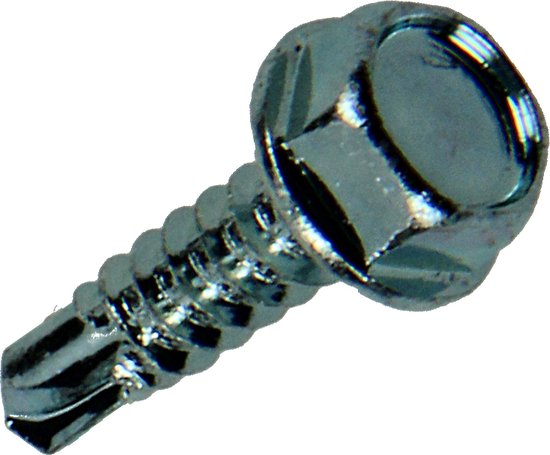 Mack Zelfborende Schroef Zeskant 40 stuks 6,3 x 38 mm | bol