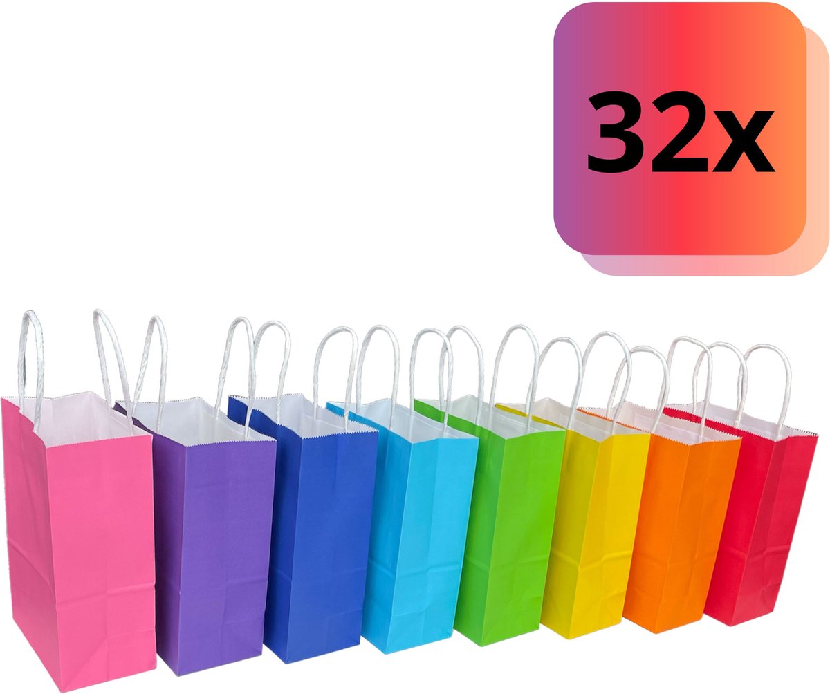 Uitdeelzakjes - 32 stuks - BIEK20 - Uitdeeltasjes - Cadeauzakjes ...