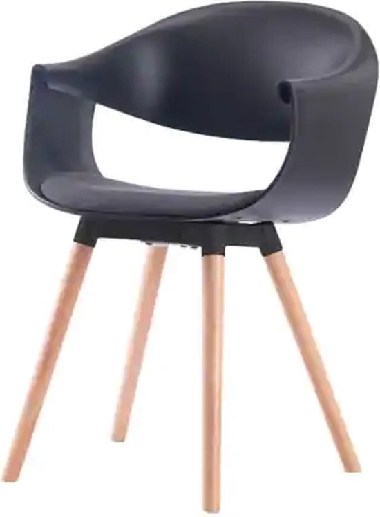 Realspace Bezoekersstoel Emma Zwart | bol