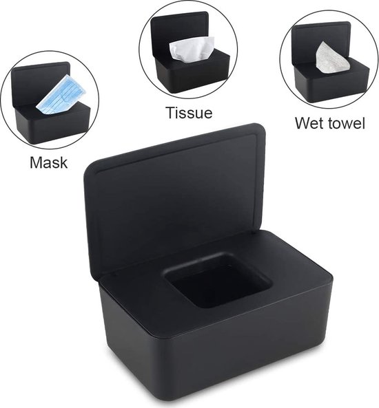 Handige Vochtige Doekjes Houder met Grote Capaciteit en Kinderveilige ...