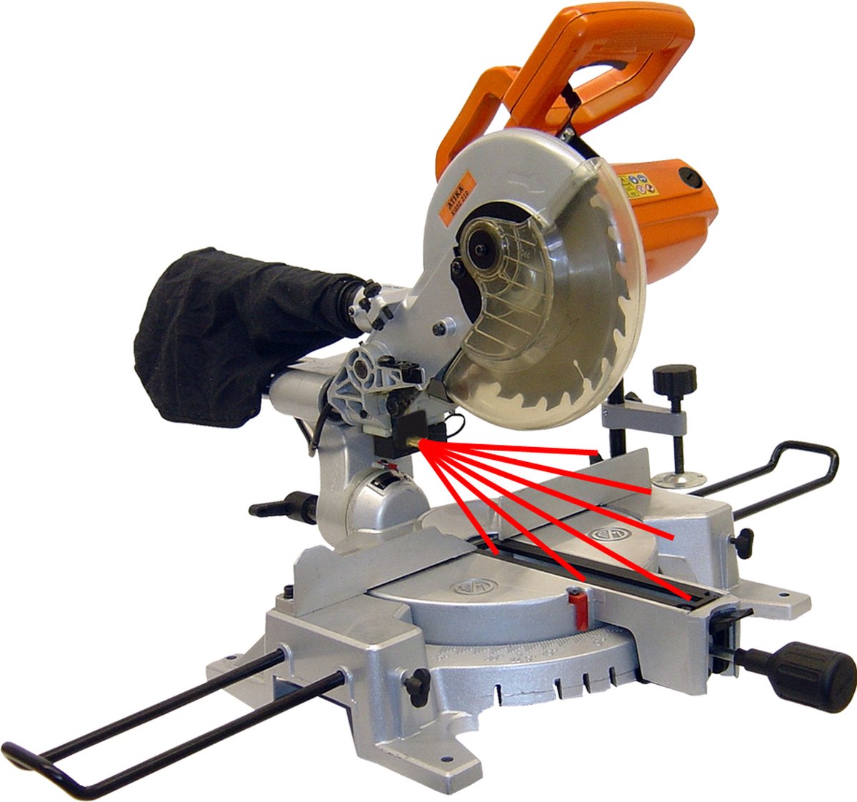 Atika KGSZ 210 afkortzaag VOORRAAD UITVERKOOP | bol.com