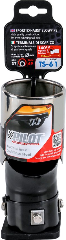 Uitlaat sierstuk TS-61 verstelbaar | bol