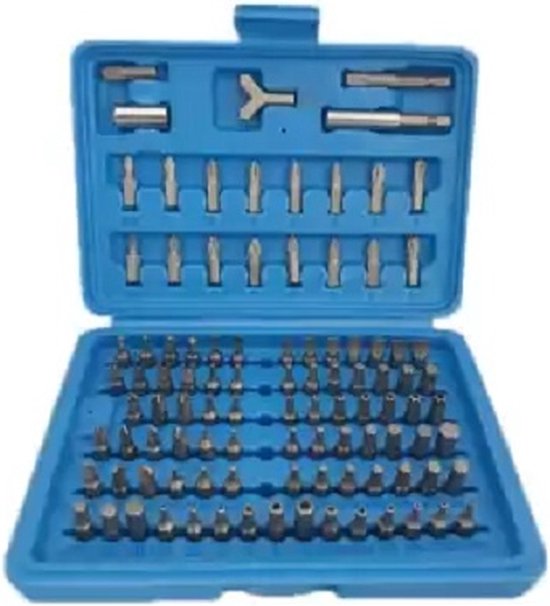 Weber Tools Bits set 100 stuks 1/4 in opbergdoos | bol