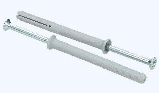 Derfix - Nylon Slagplug M8 x 100mm - Doos a 100 stuks | bol