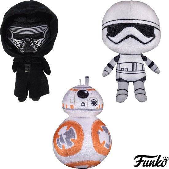 Funko Galactic Plushies - STAR WARS knuffels set 3 stuks | bol.com