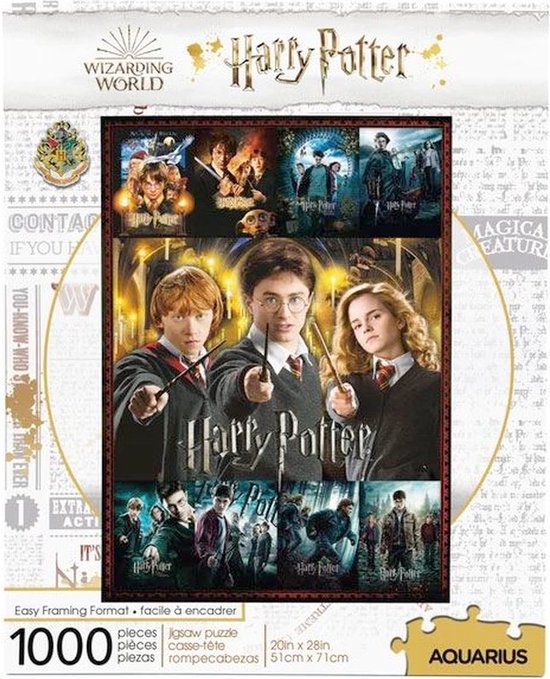 Aquarius Harry Potter Puzzel Movie Collection (1000 pieces ...