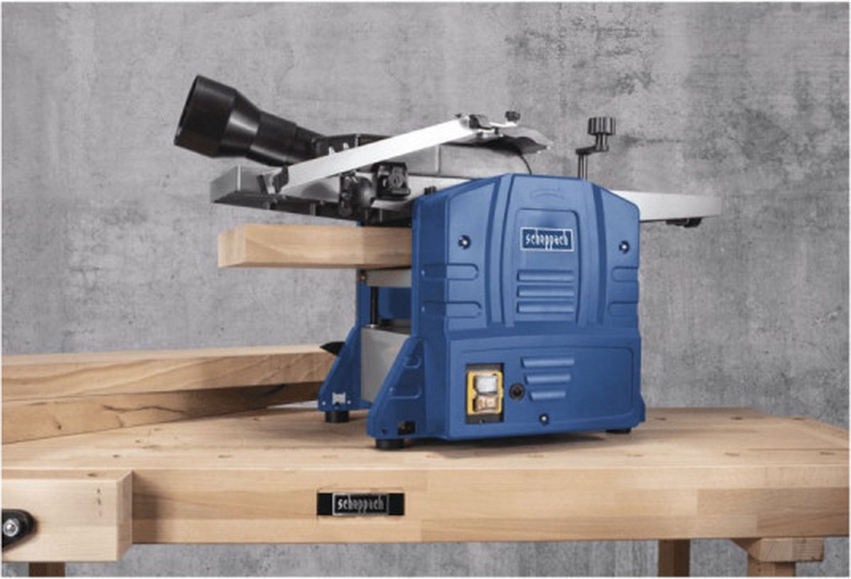 Scheppach HMS860 Vlak- van diktebank - 1500W - 220-240V - 204mm | bol