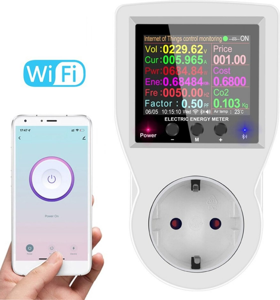 Currero Energiemeter - Energiemeter Verbruiksmeter - Energiemeter ...