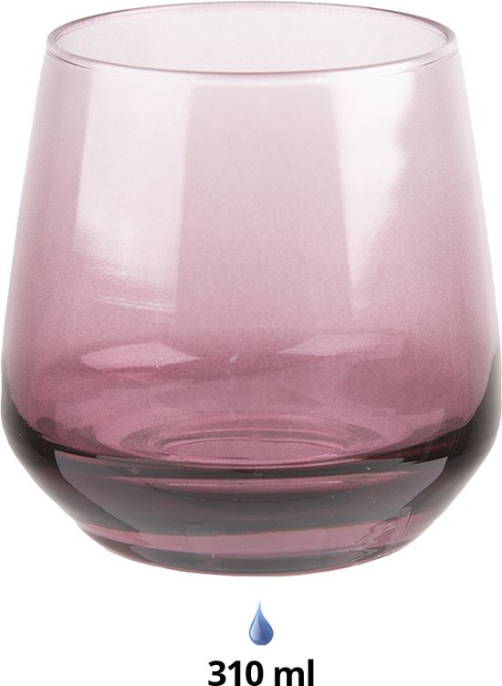 Clayre & Eef Waterglas set van 6 | bol.com