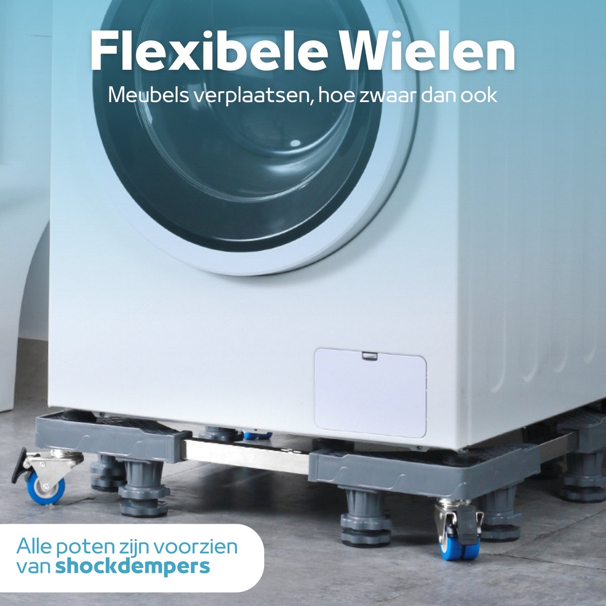 GreatGoodie Wasmachine Verhoger - Wasmachine Kast - Wasmachine Ombouw ...