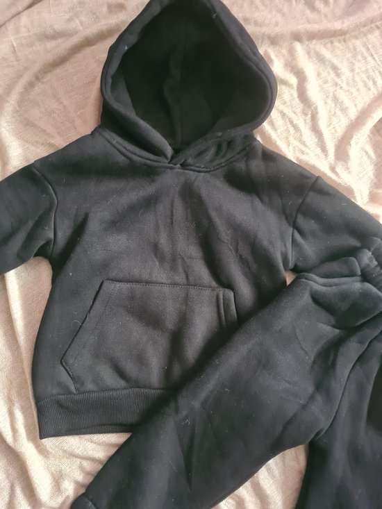 Huispak jongen en meisje - Sweater en broek gevoerd maat 98 ...