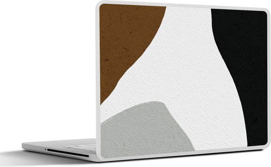 Laptop sticker - 15.6 inch - Minimalisme - Design - Vormen - 36x27,5cm ...