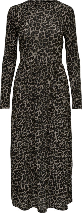 JDY JDYSVAN L/S AOP SHIN LENGTH DRESS JRS EX Dames Jurk - Maat XL | bol.com