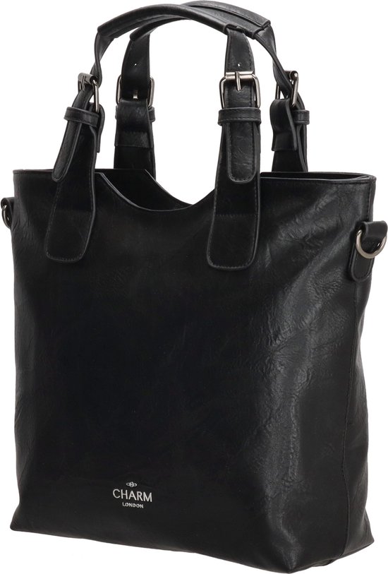 Charm London High street Handtas - Zwart | bol