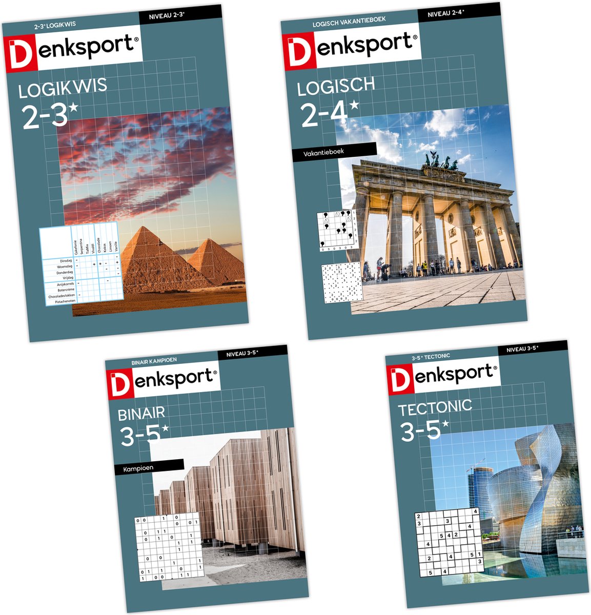 Denksport Logisch puzzelboek pakket najaar 2022 | bol.com