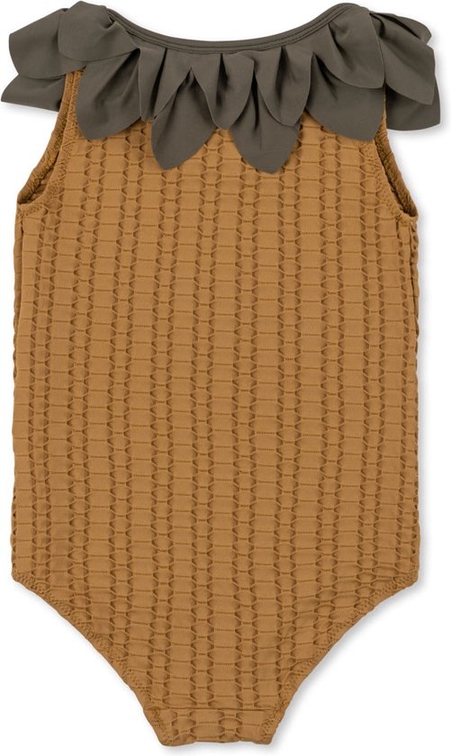 Konges slojd Pineapple badpak kind - Bone brown | bol.com