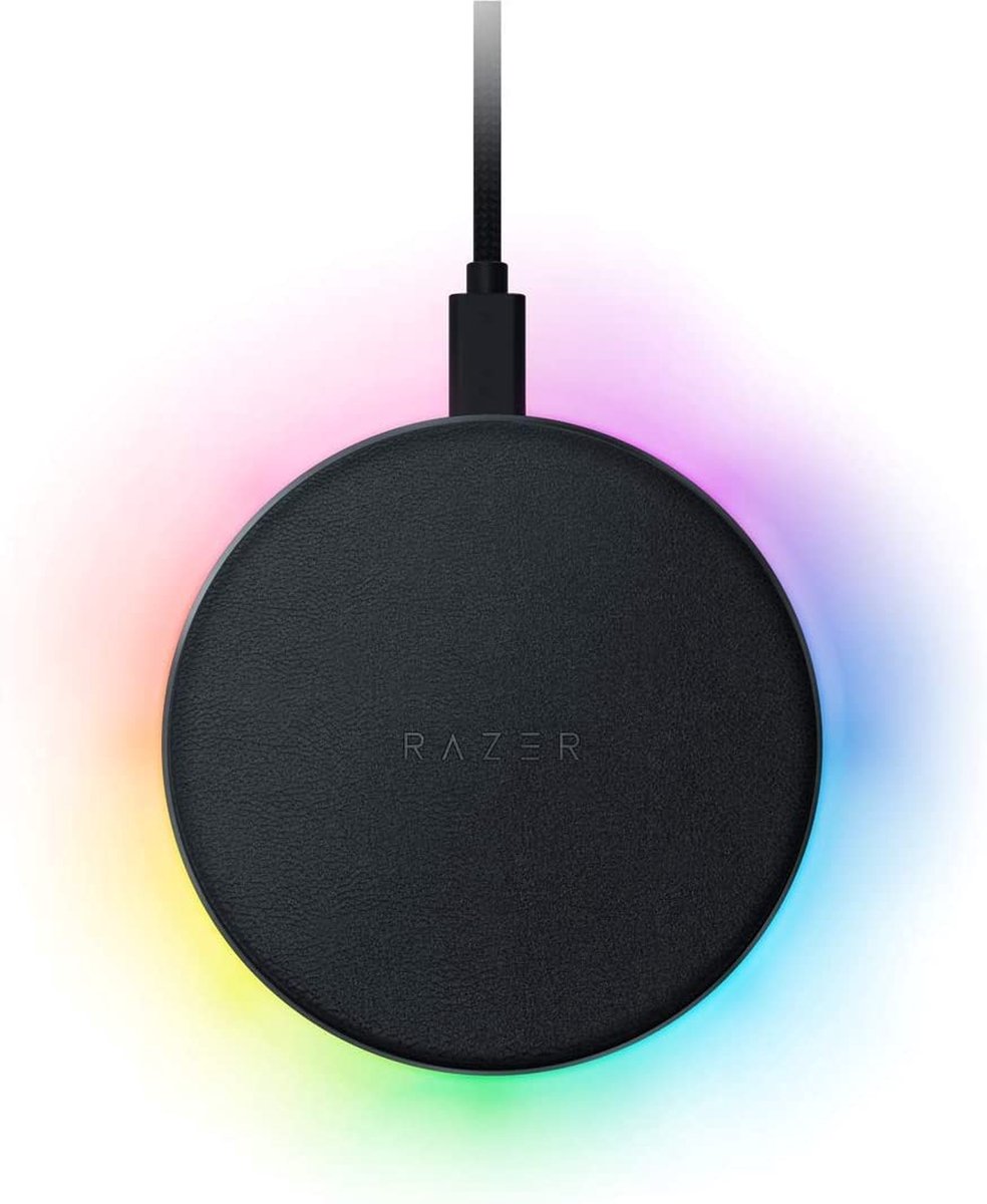Razer Charging Pad Chroma - Draadloze snellader met RGB-verlichting (10 ...