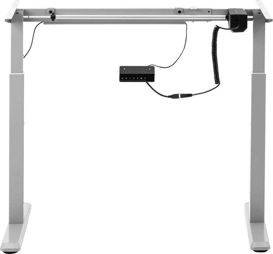 Fromm & Starck zit sta bureau frame - 120 W - 80 kg - grijs | bol.com
