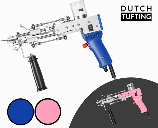 DUTCH AK-III Pro Tufting Gun - 2 en 1 TuftPistol (Cut & Loop Pile ...
