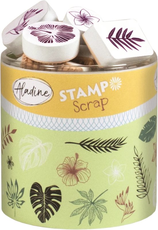 Aladine Stampo Stempel Set Jungle 29 stuks | bol.com