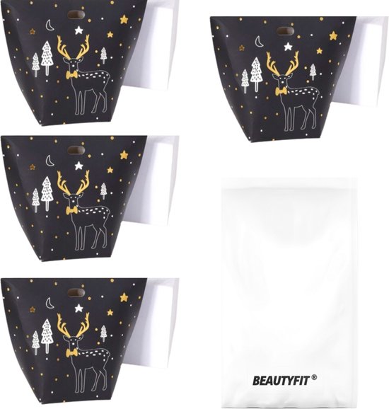 Kerst Verpakking - 6 stuks - Kerst Doos - Cadeau Verpakking - Zakjes ...