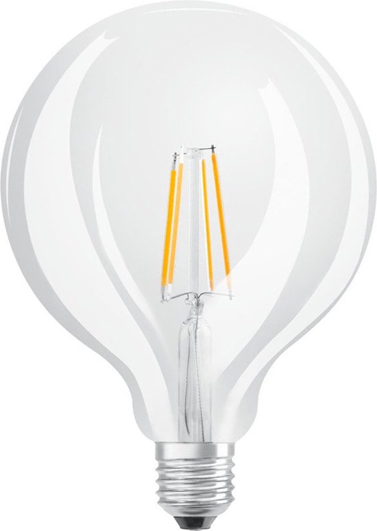 Osram Parathom Classic LED E27 Globe Filament Helder 6.5W 806lm - 827 Zeer Warm Wit |... | bol